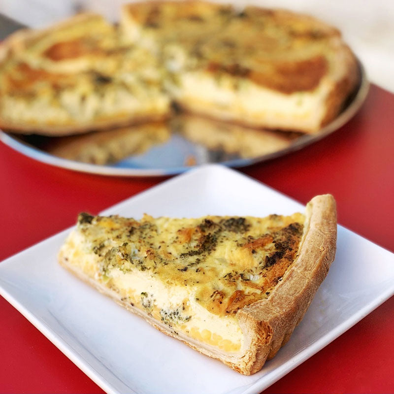 French Quiche at Café Madelaine